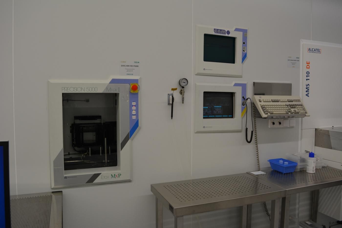 Equipment and processes of the Dry Etching Area | IMB CNM