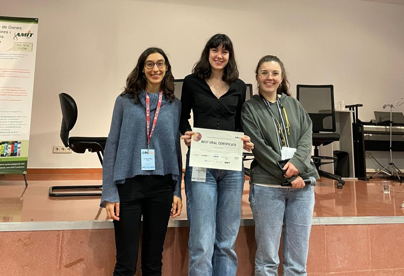 Premios a la Mejor Presentación Oral y Mejor Póster en el JPhD 2024 ...